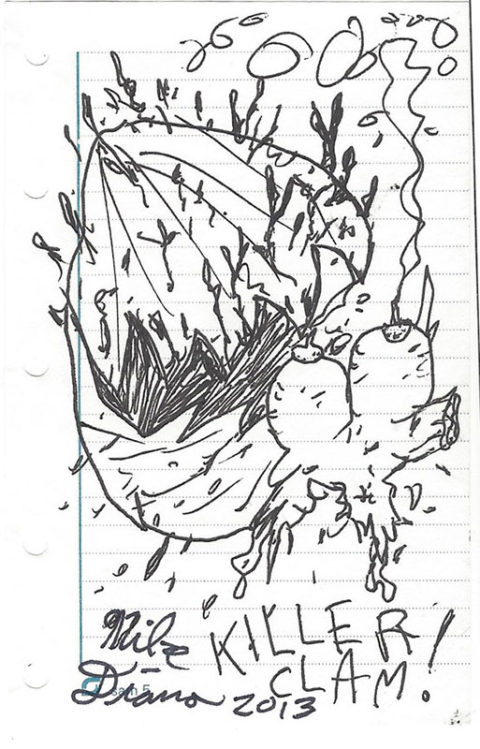 Killer Clam! - Mike Diana Comix Official