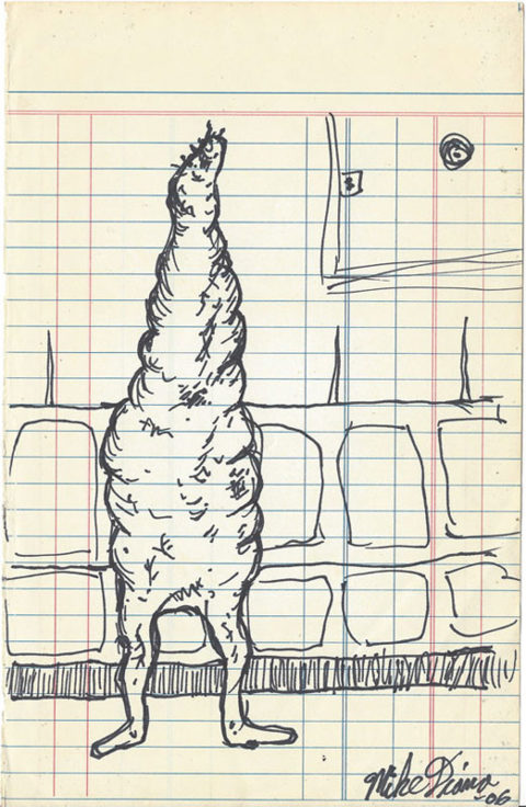 Walking Poop - Mike Diana Comix Official