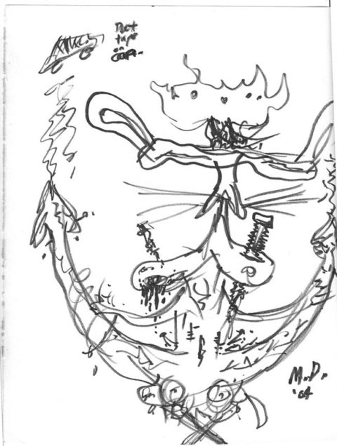 Freaky Rat - Mike Diana Comix Official