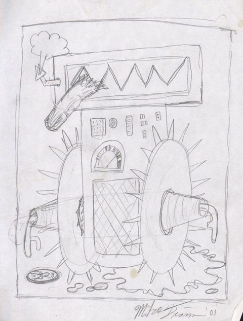 Lil Robot - Mike Diana Comix Official