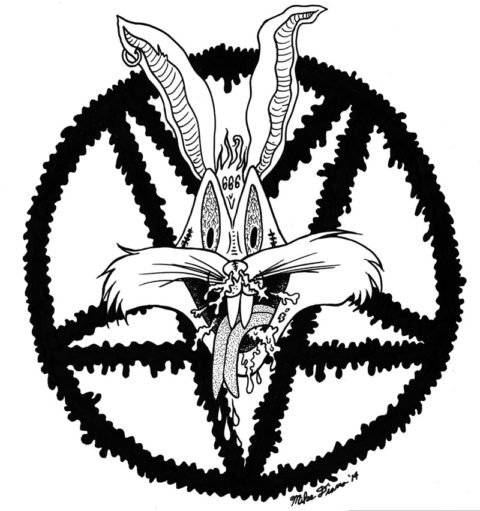Satan Bunny - Mike Diana Comix Official